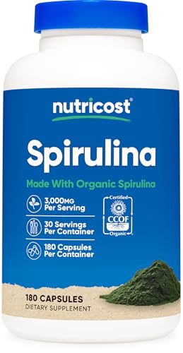 organic spirulina for energy boost