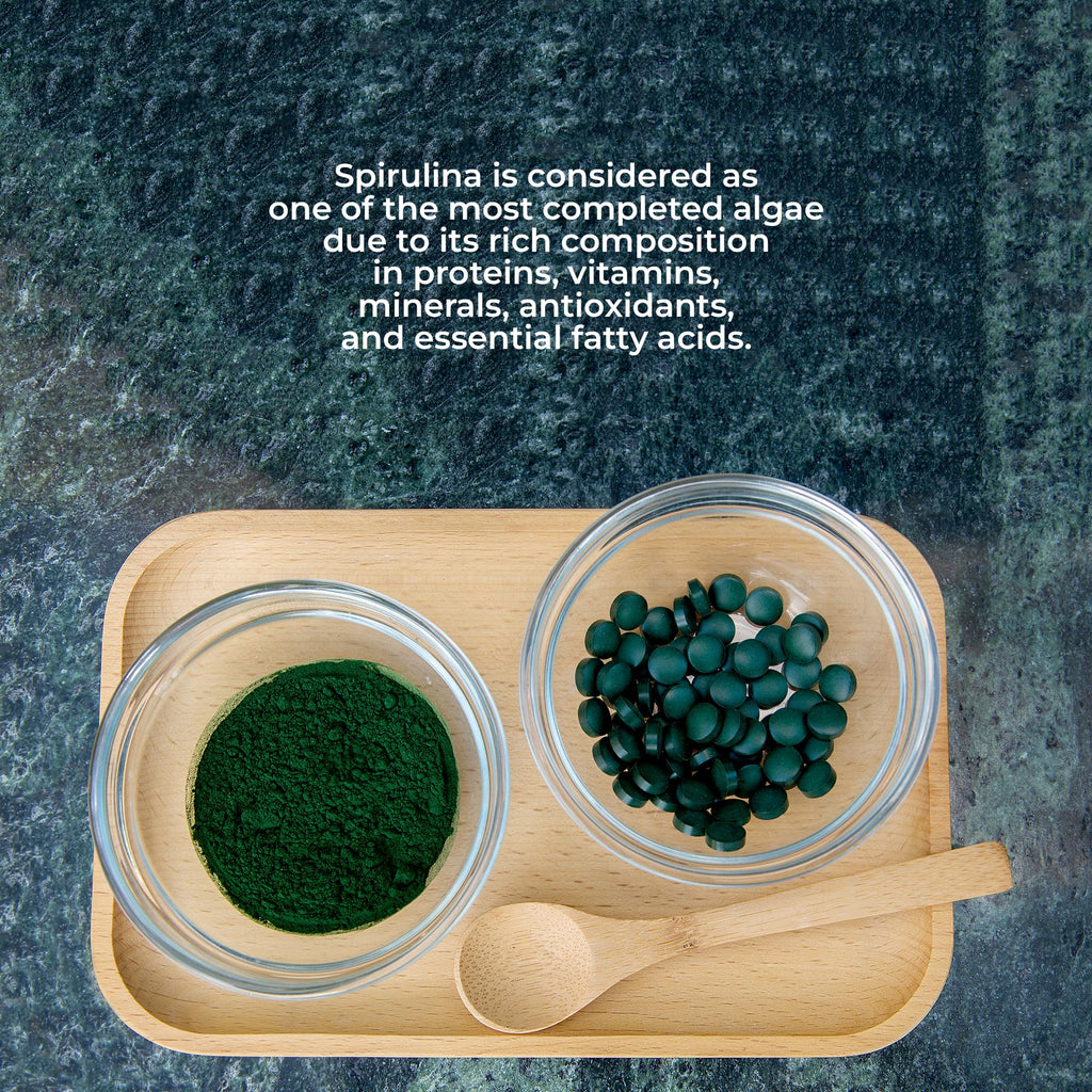 organic spirulina for energy boost