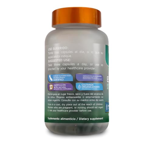 Organic spirulina for energy support
