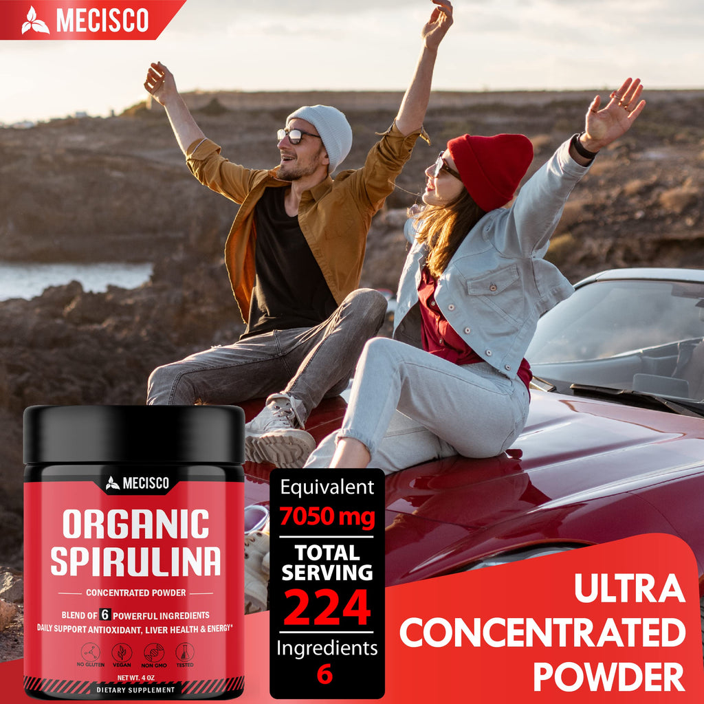 organic spirulina for enhanced vitality