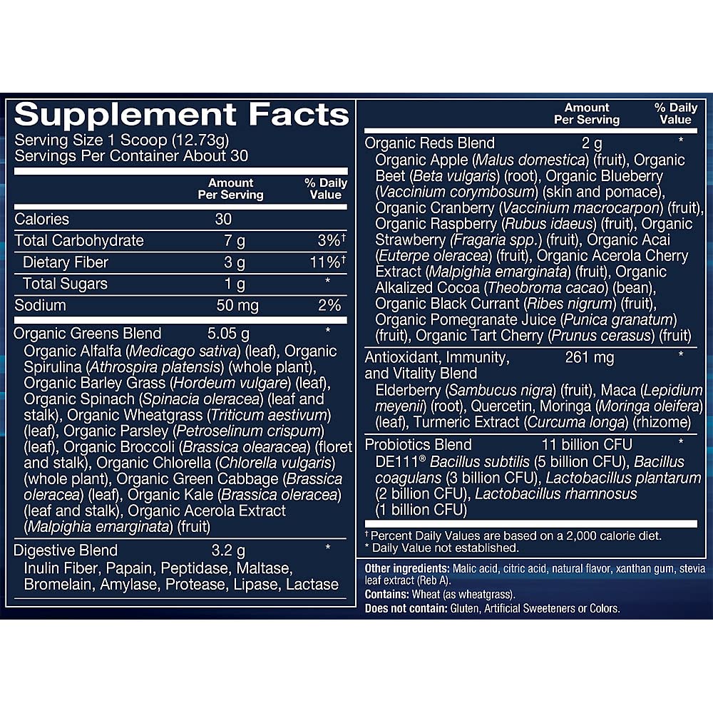 organic spirulina for health benefits