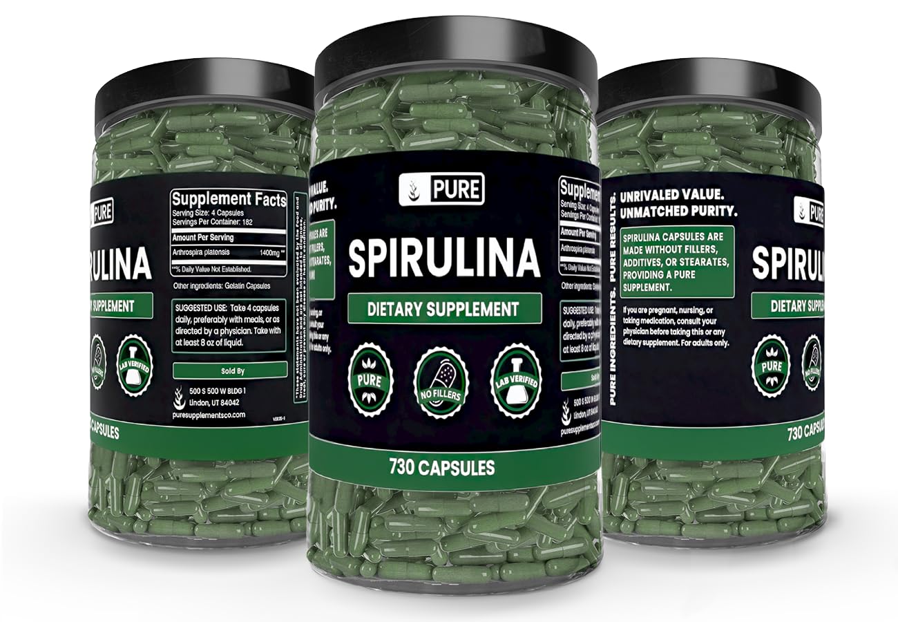 organic spirulina for health enthusiasts