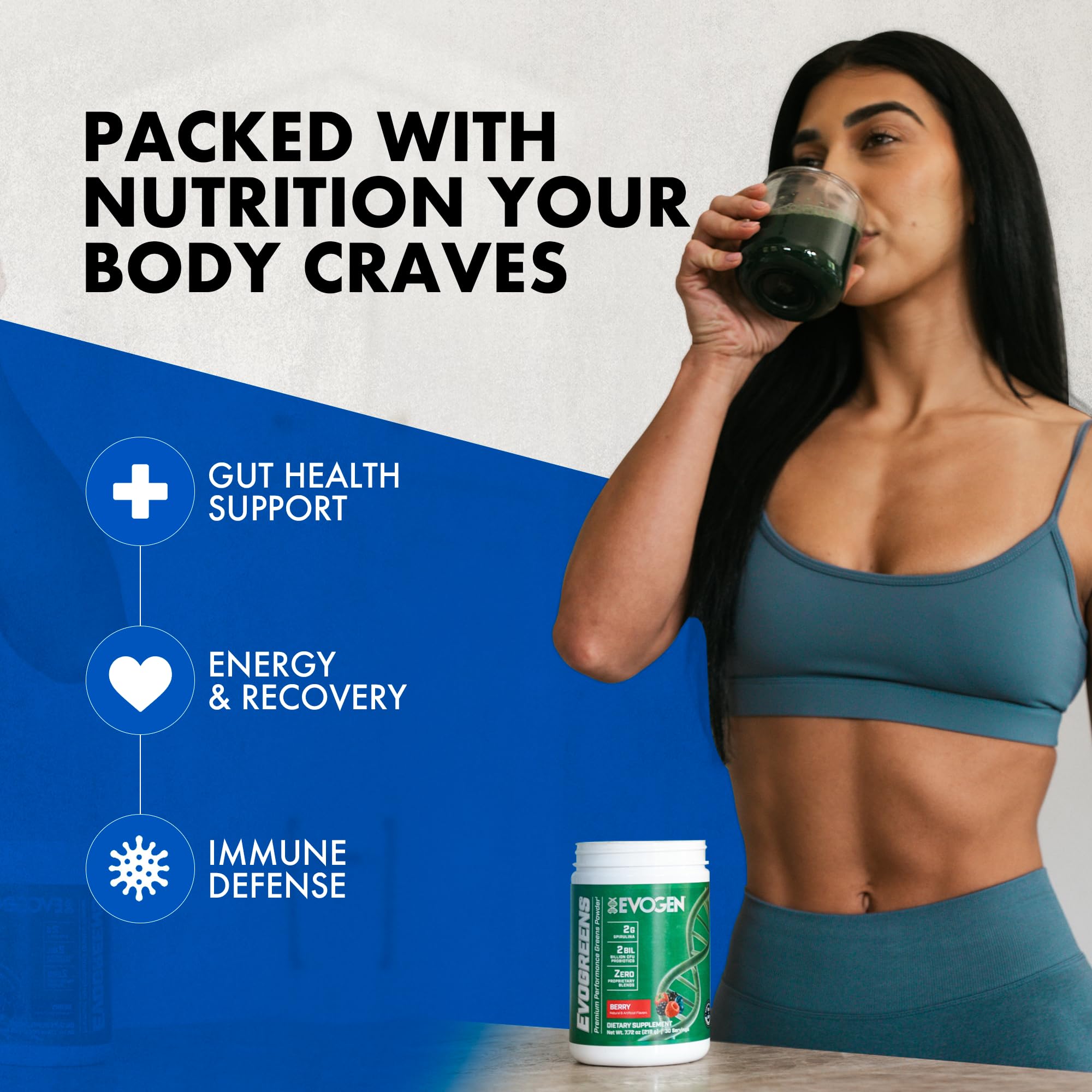 Organic spirulina for healthy lifestyle