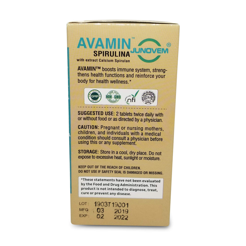 Organic spirulina for holistic health