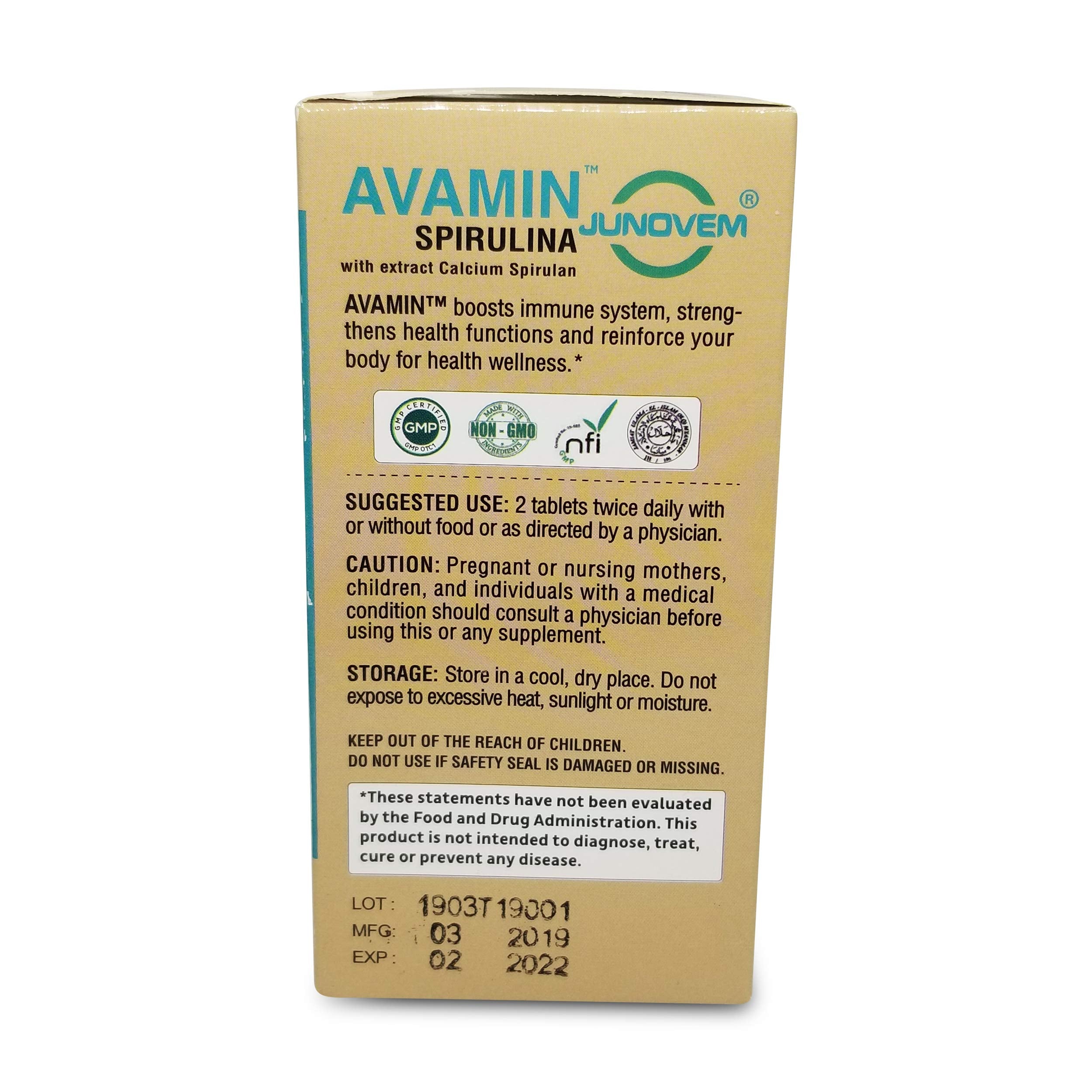 Organic spirulina for holistic health