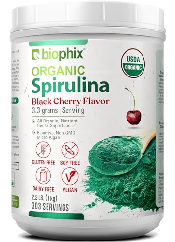 organic spirulina for immune support