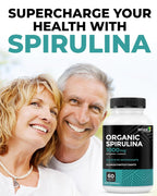 Organic spirulina for immune support
