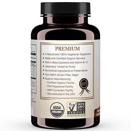 organic spirulina for natural detox