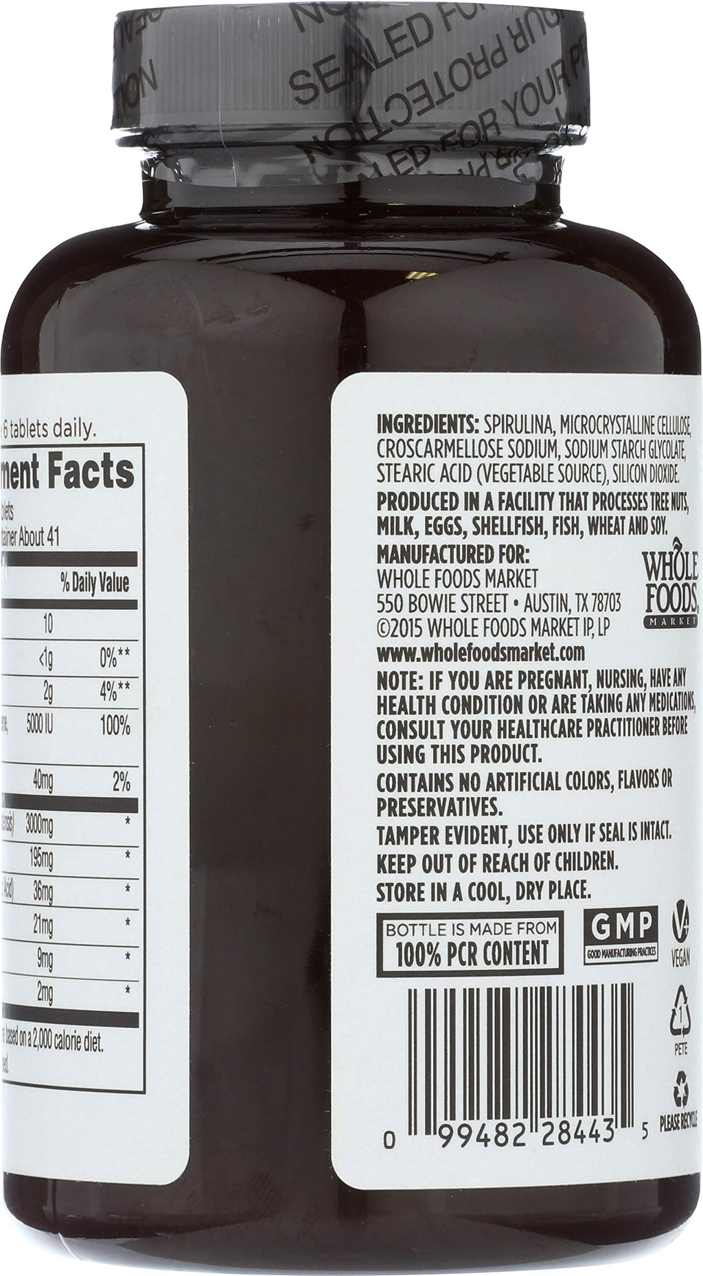 organic spirulina for natural vitality
