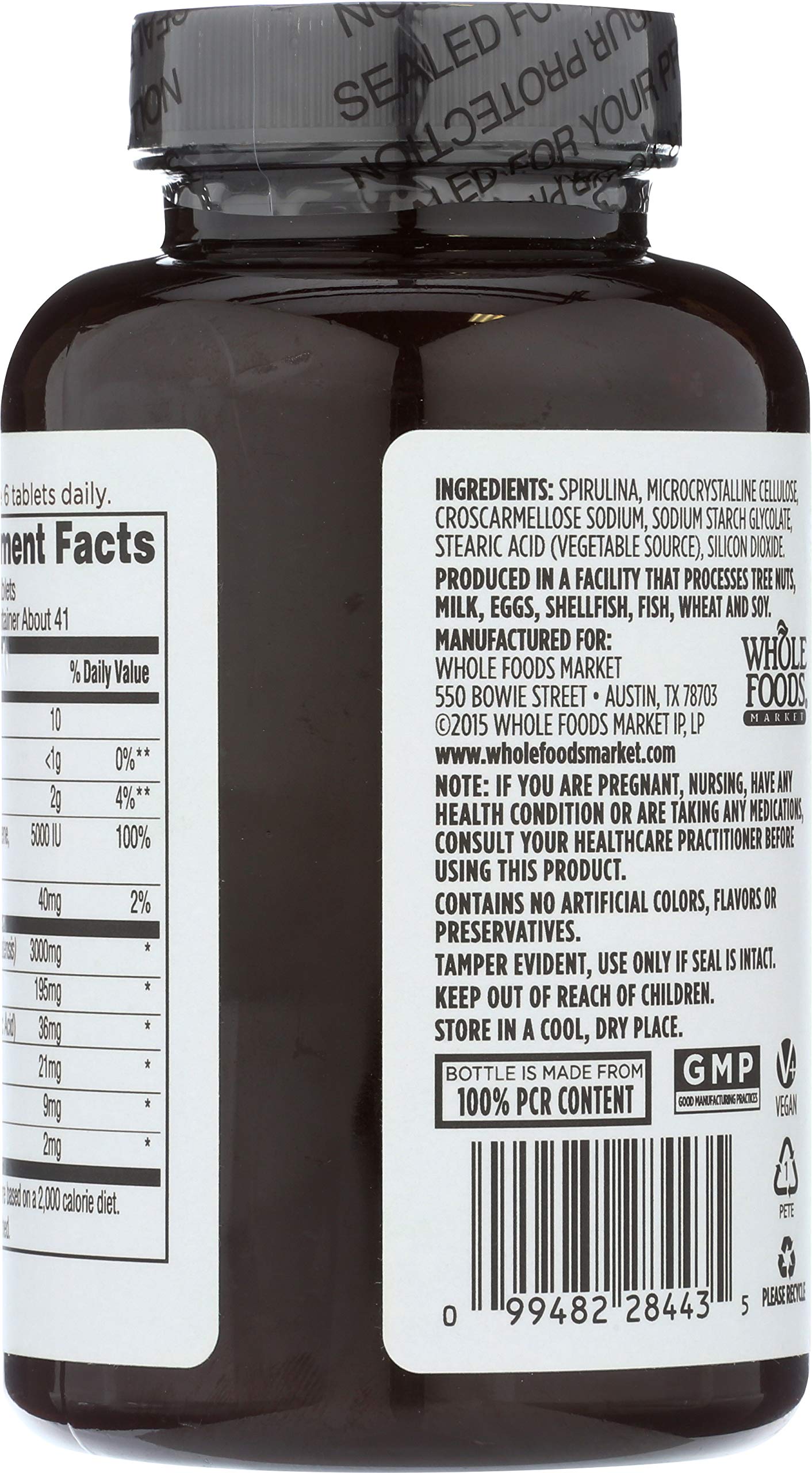 organic spirulina for natural vitality