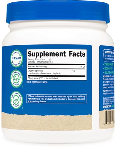 organic spirulina for natural wellness