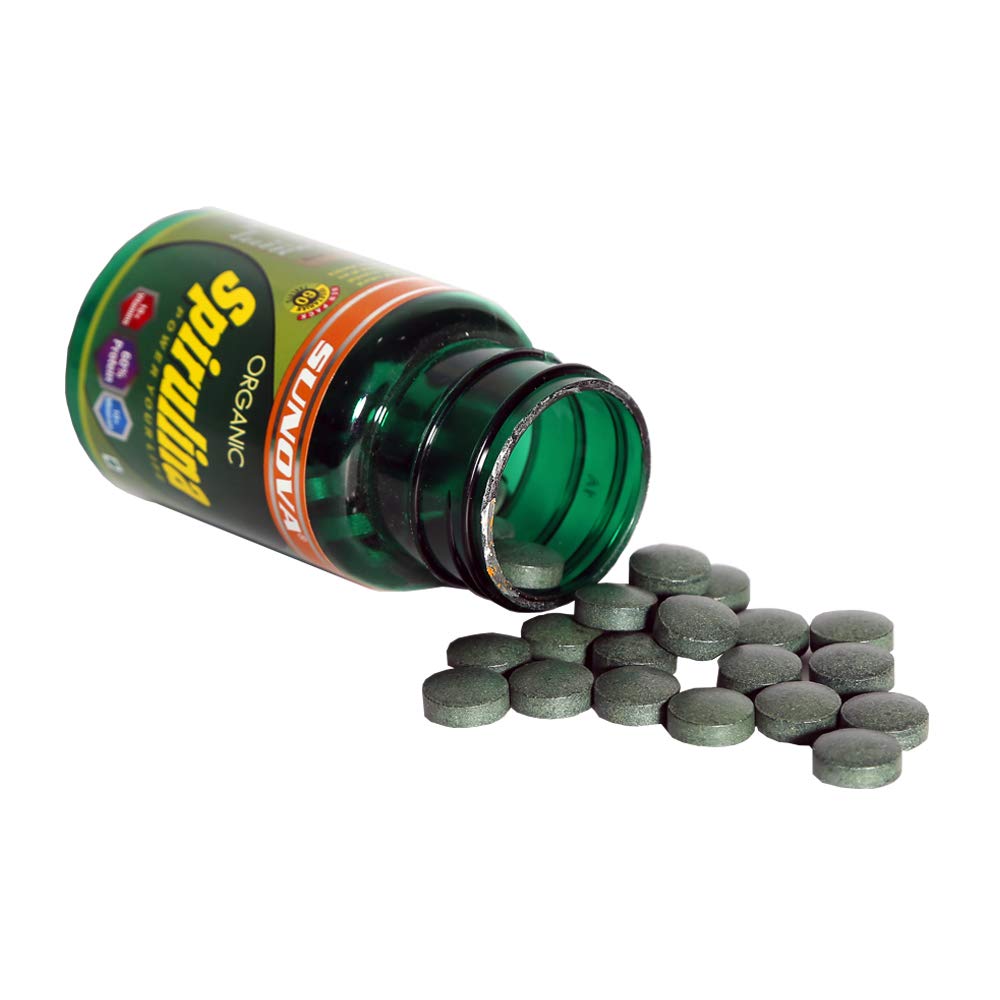 Organic spirulina for overall health