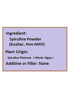 organic spirulina for plant-based diets