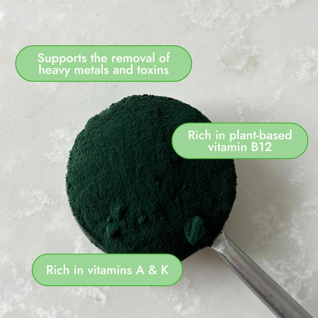 organic spirulina for plant-based diets