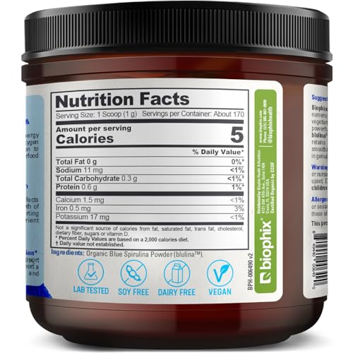organic spirulina for vegan diets