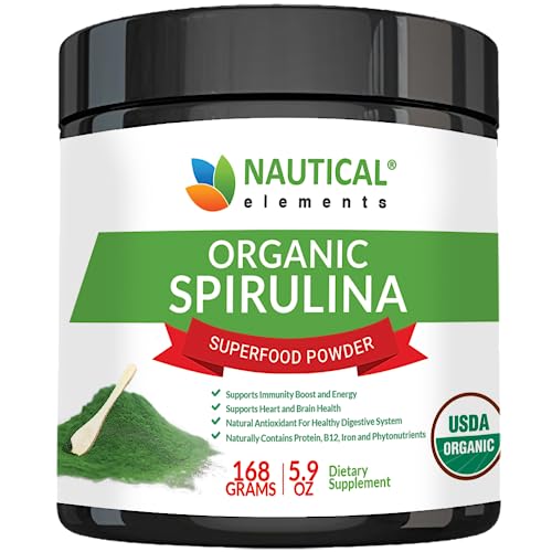 organic spirulina from California and Hawaii