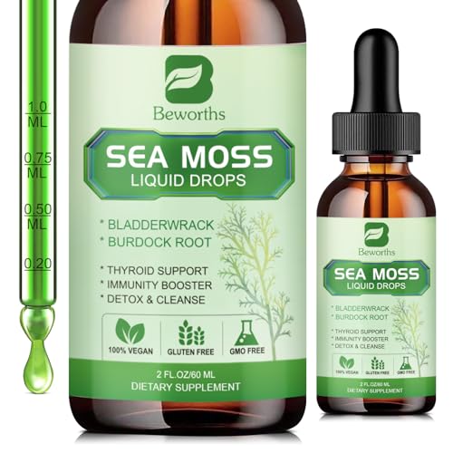 organic spirulina liquid drops for detox
