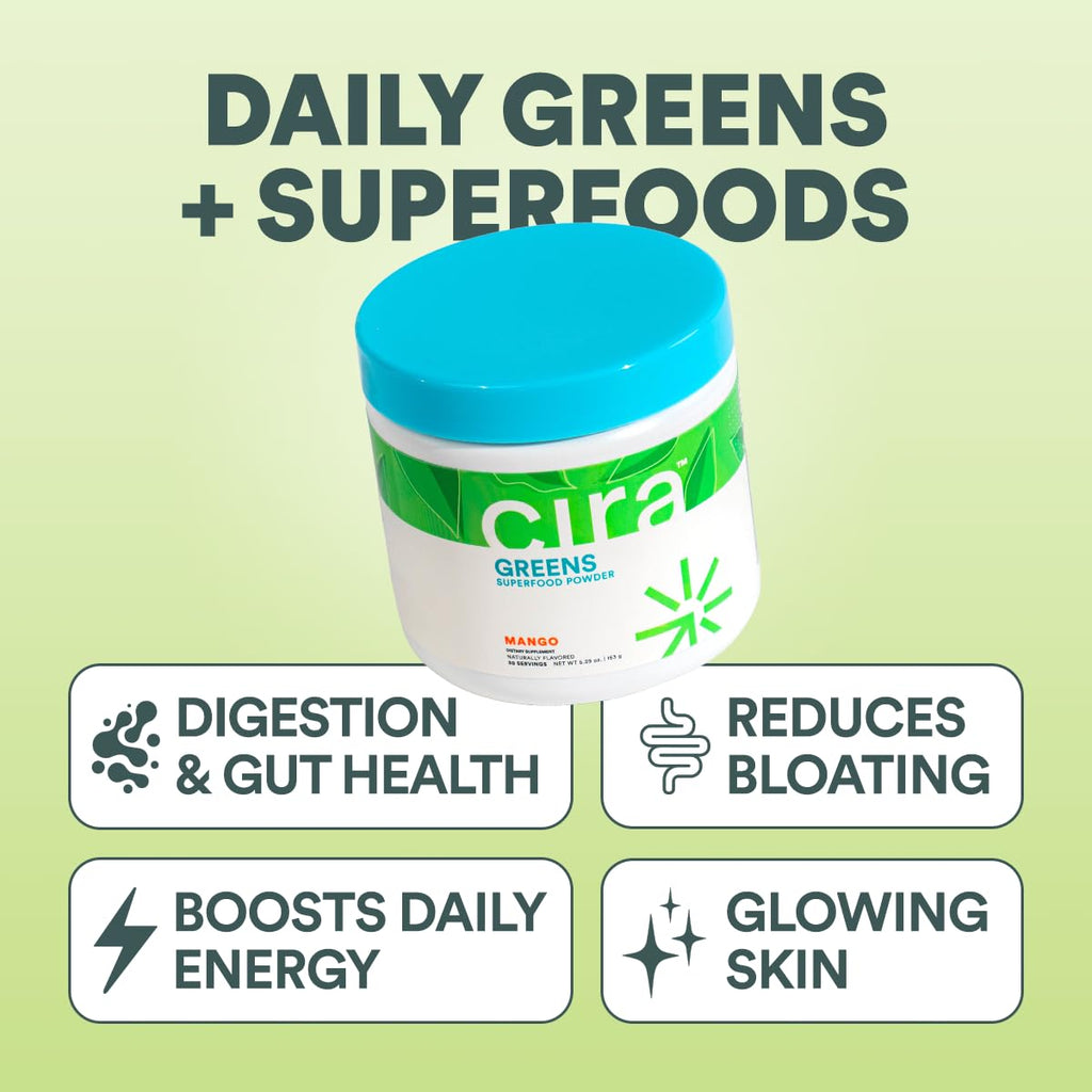 Organic spirulina mango flavour boost