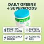 Organic spirulina mango flavour boost
