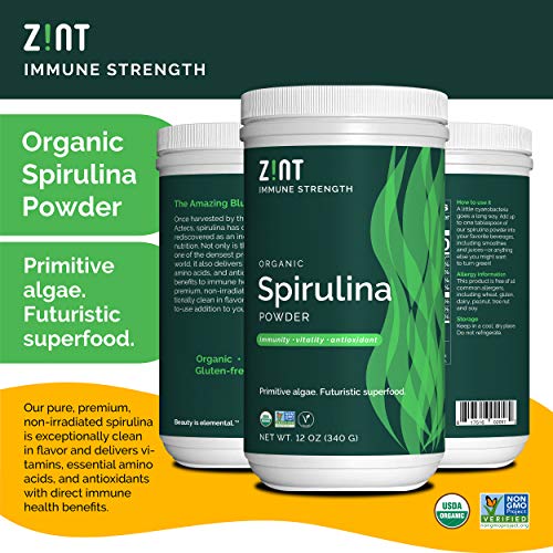 organic spirulina powder for energy boost
