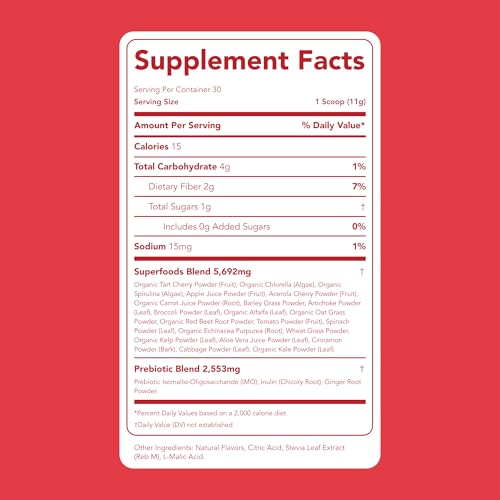 Organic spirulina powder for energy boost