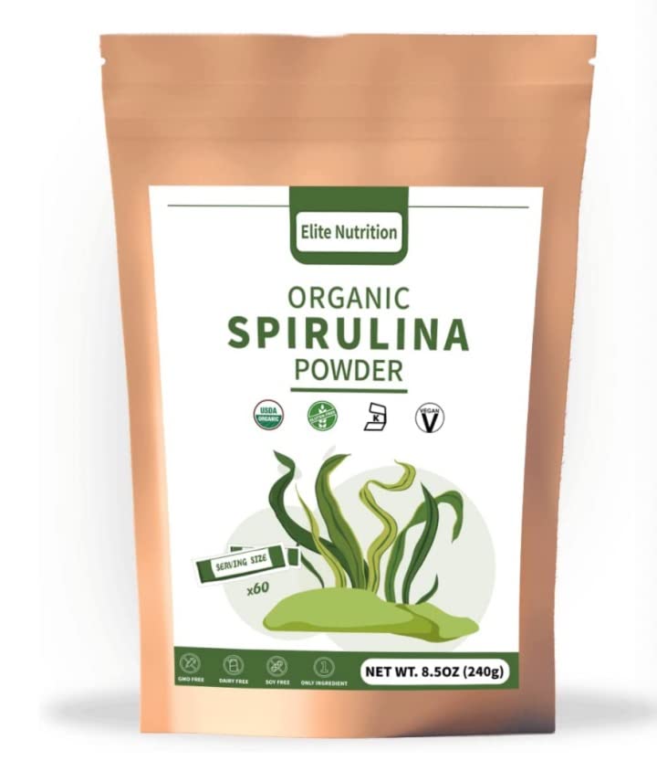 organic spirulina powder for energy