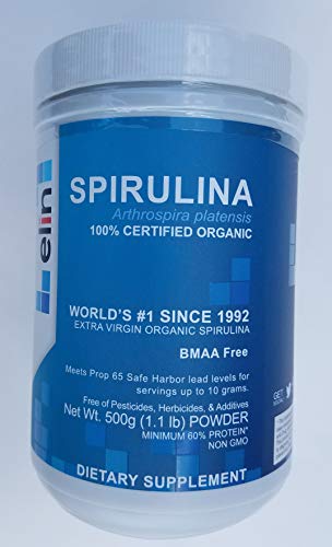 organic spirulina powder for energy