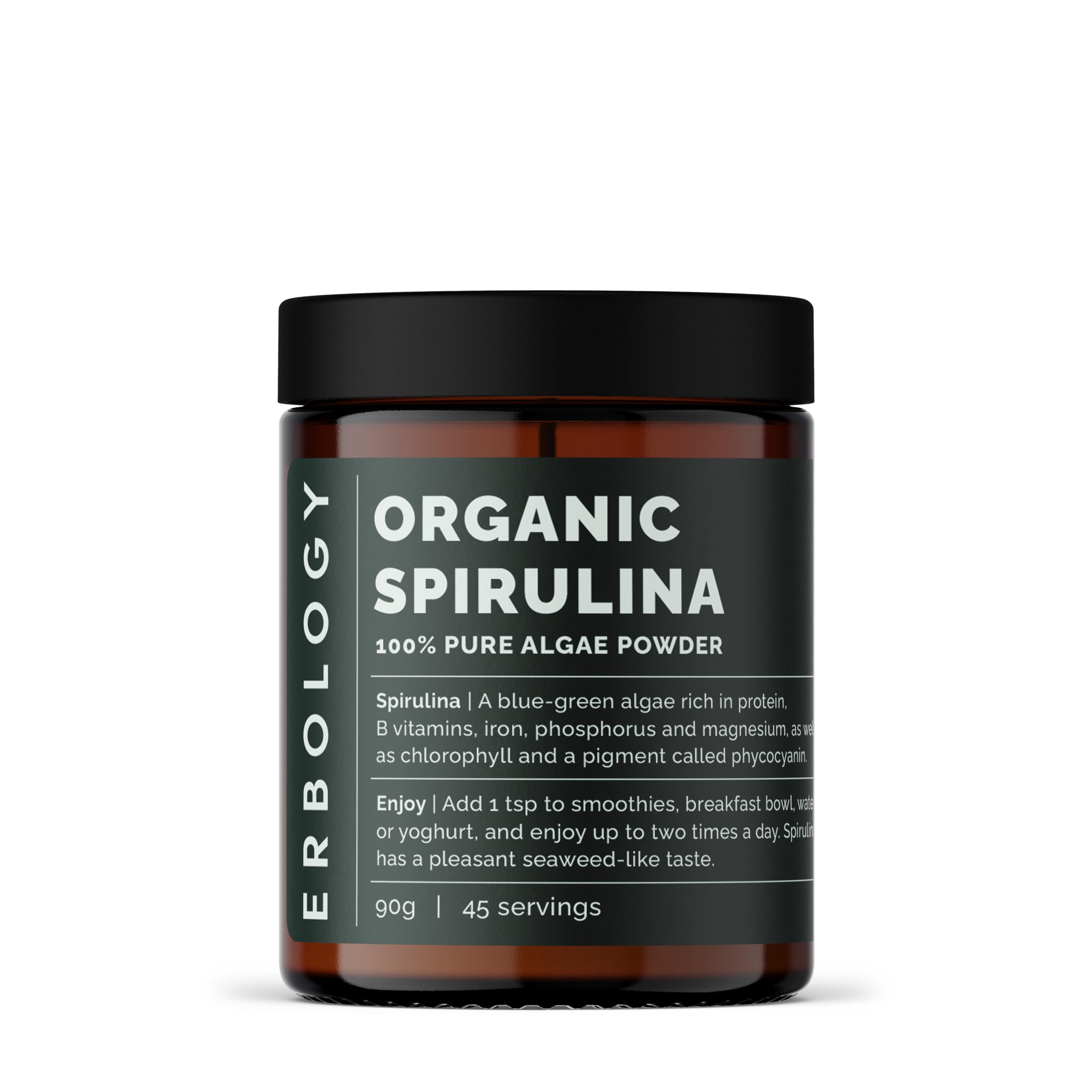 organic spirulina powder for energy