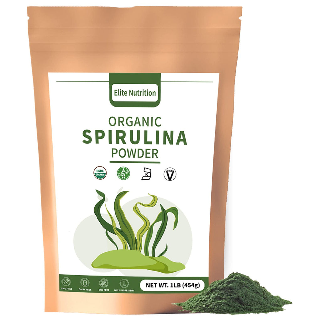 organic spirulina powder for energy