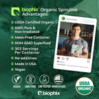organic spirulina powder for energy