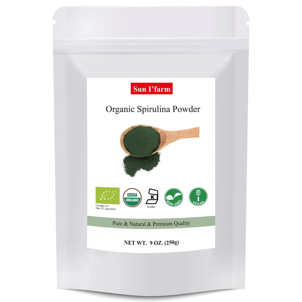organic spirulina powder for energy