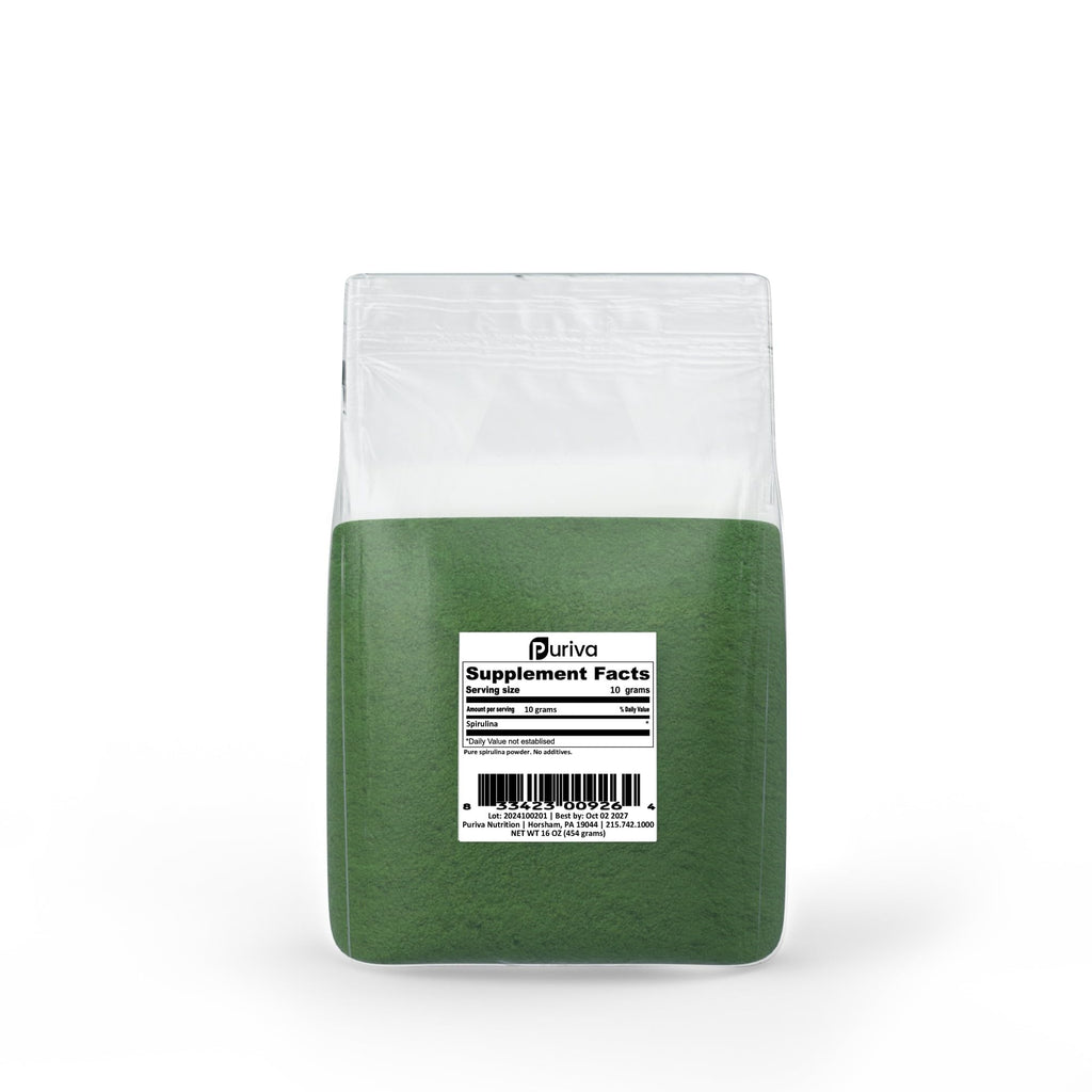 Organic spirulina powder for energy