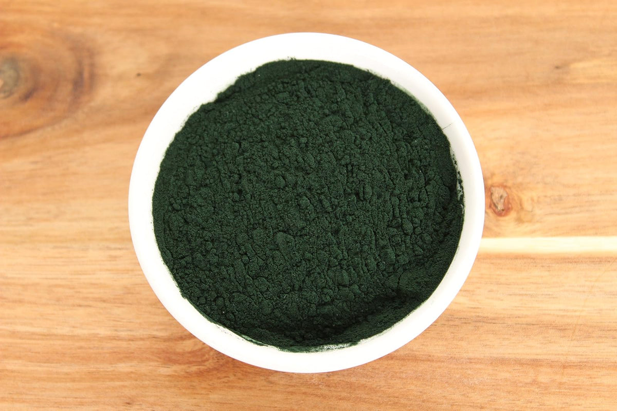 organic spirulina powder for health benefits