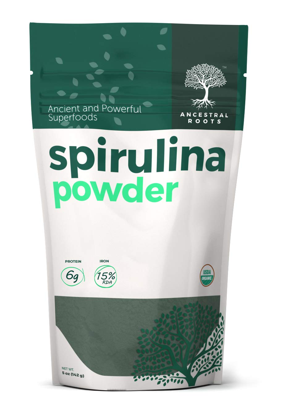organic spirulina powder for health