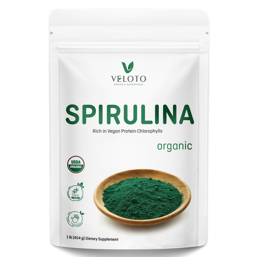 organic spirulina powder for immune support