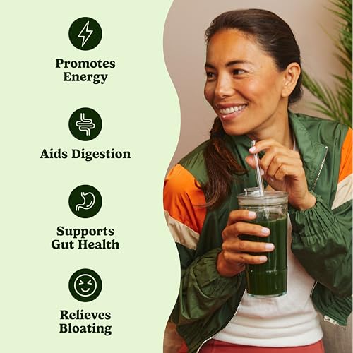Organic spirulina powder for smoothies