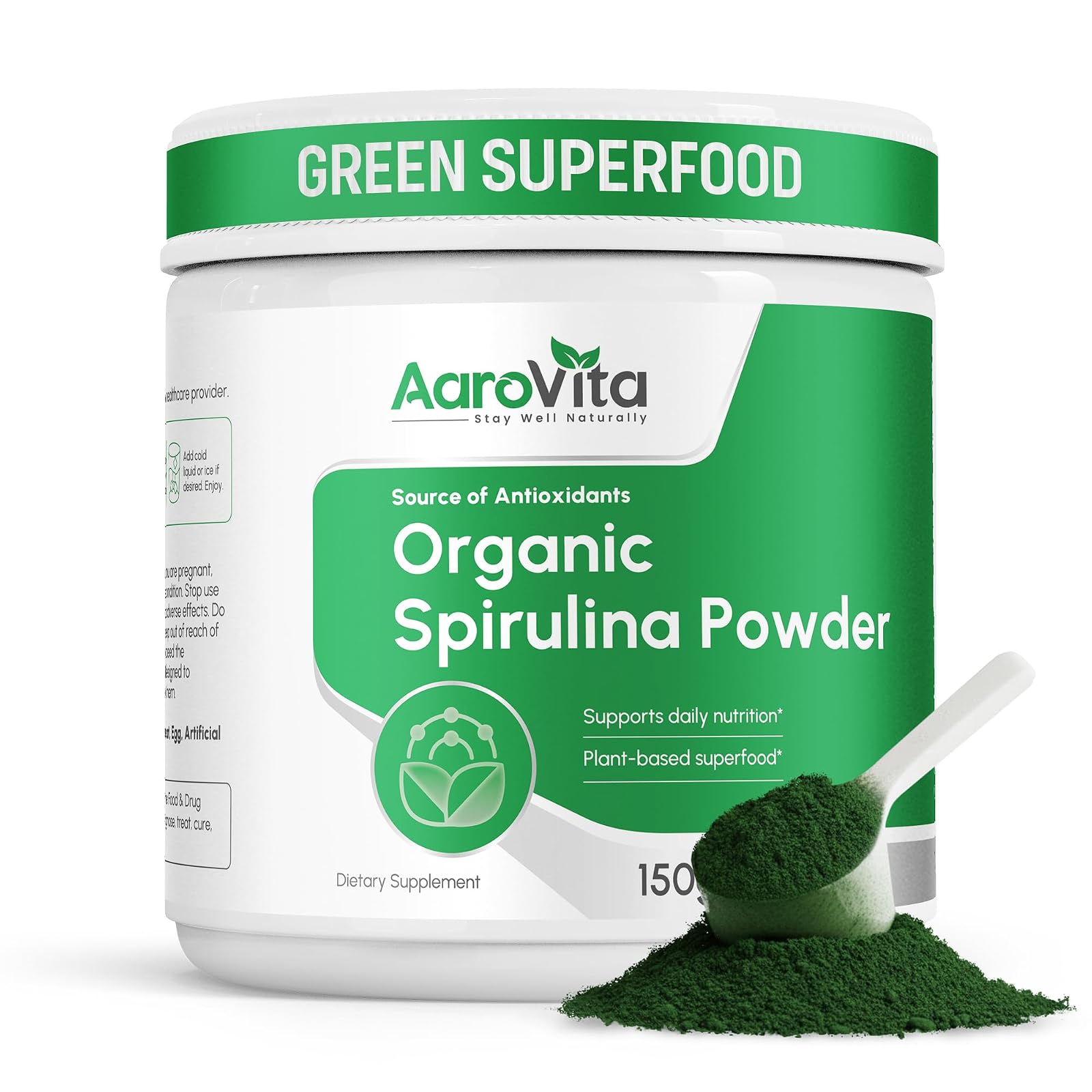 organic spirulina powder for smoothies