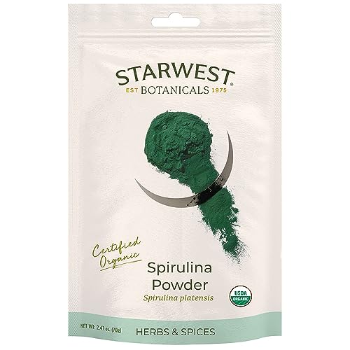 organic spirulina powder for smoothies