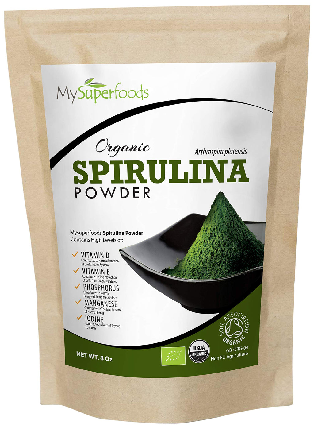 organic spirulina powder for smoothies