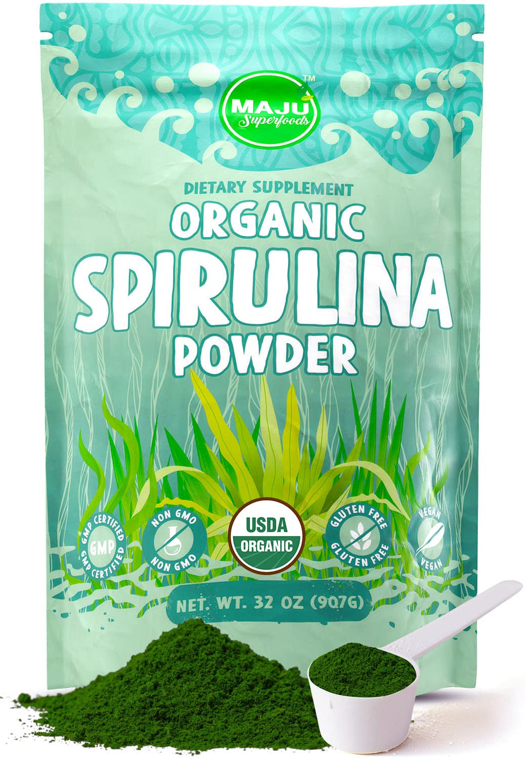 organic spirulina powder for smoothies