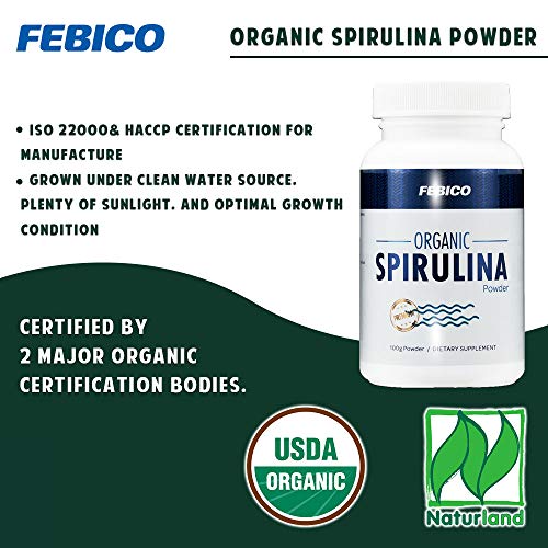 organic spirulina powder for smoothies