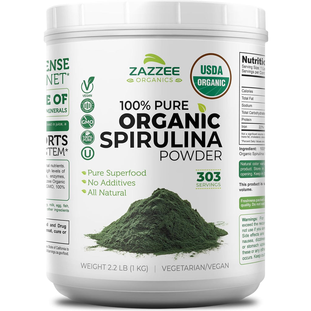 organic spirulina powder for smoothies