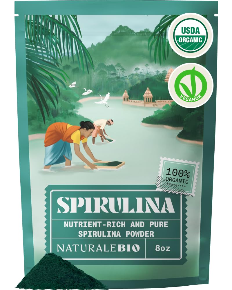 organic spirulina powder for smoothies