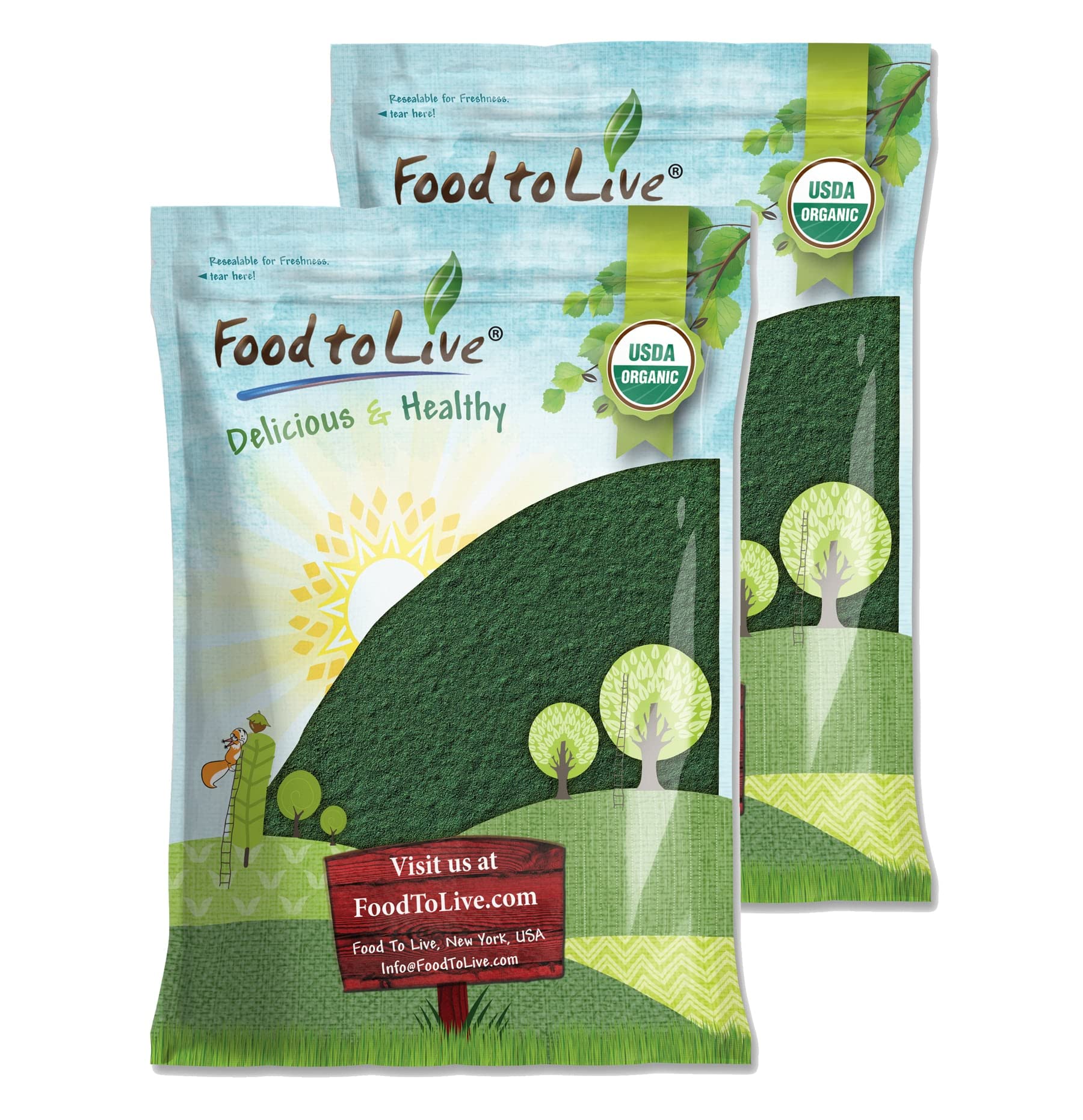 organic spirulina powder for smoothies