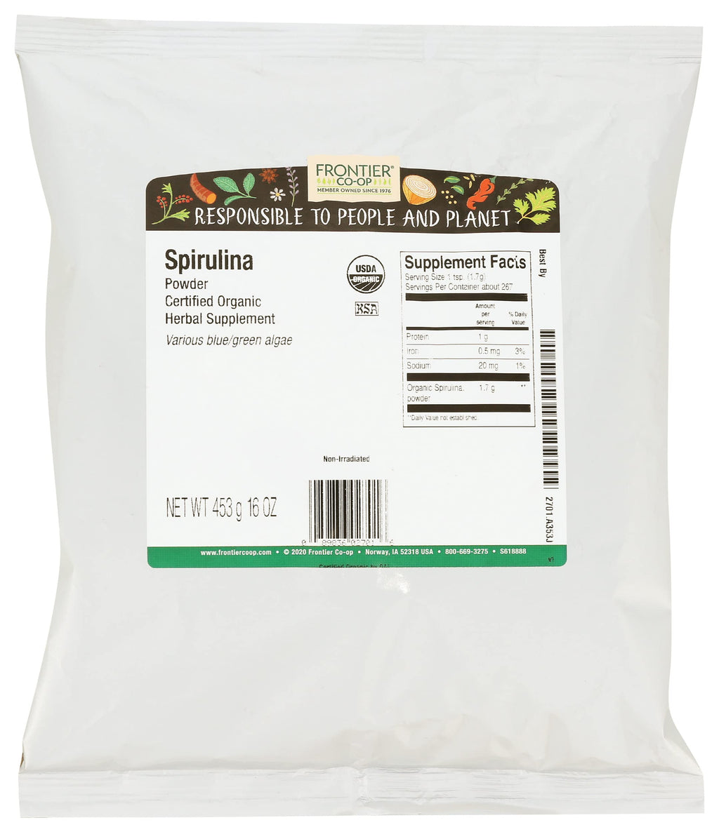 organic spirulina powder for smoothies