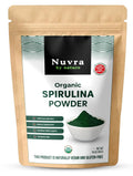 Organic spirulina powder for smoothies
