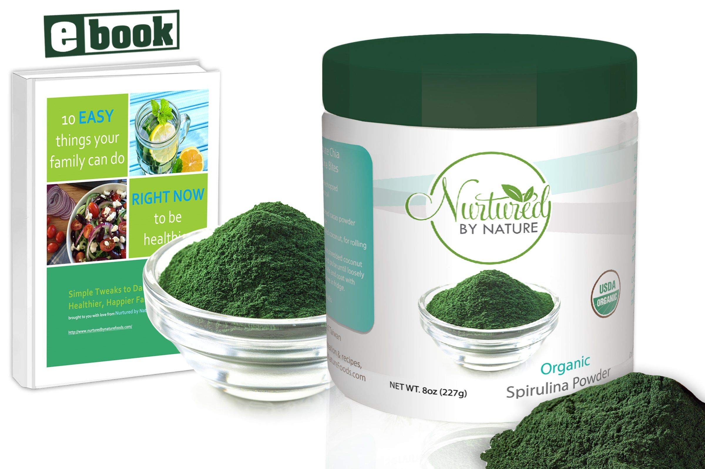 organic spirulina powder for smoothies