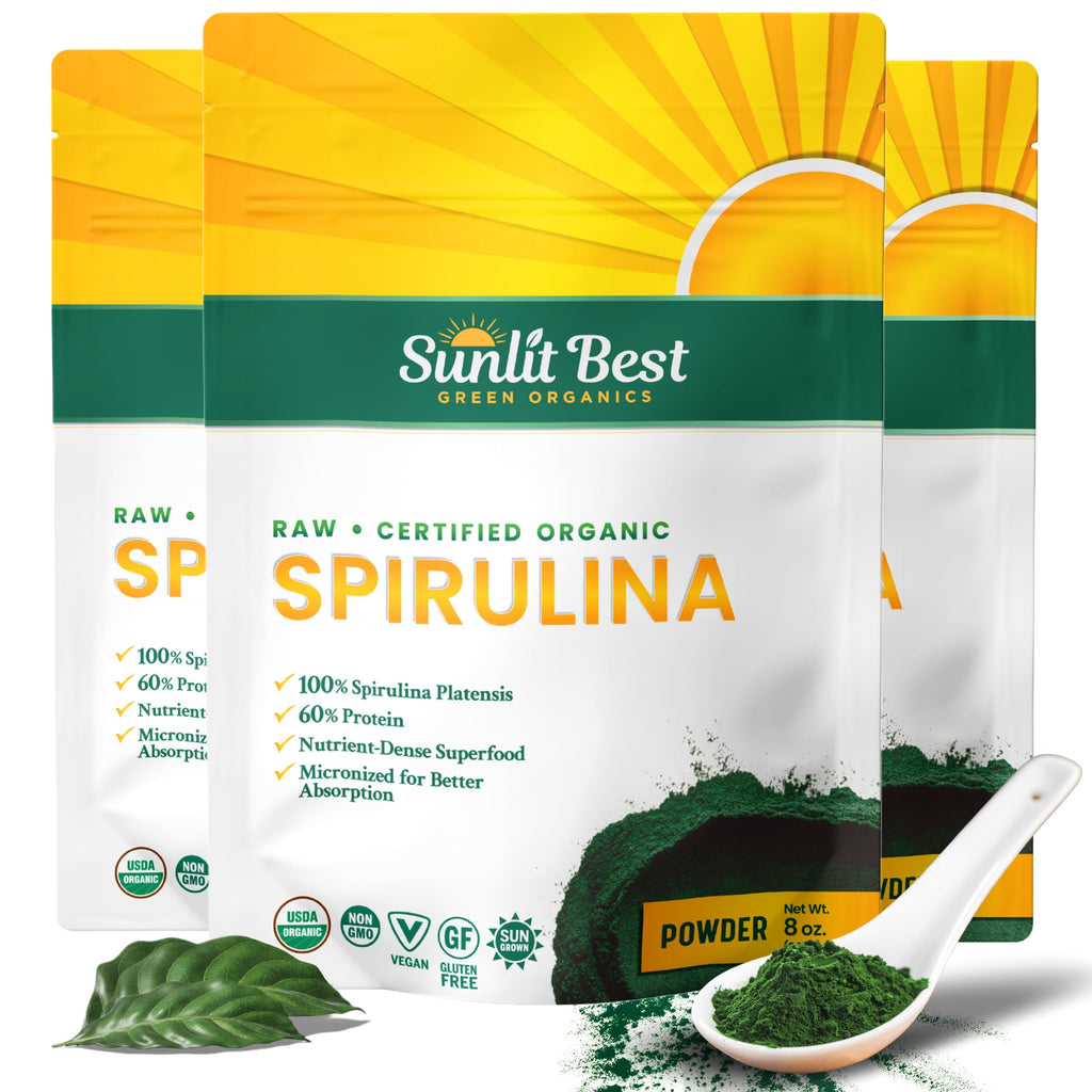 organic spirulina powder for smoothies