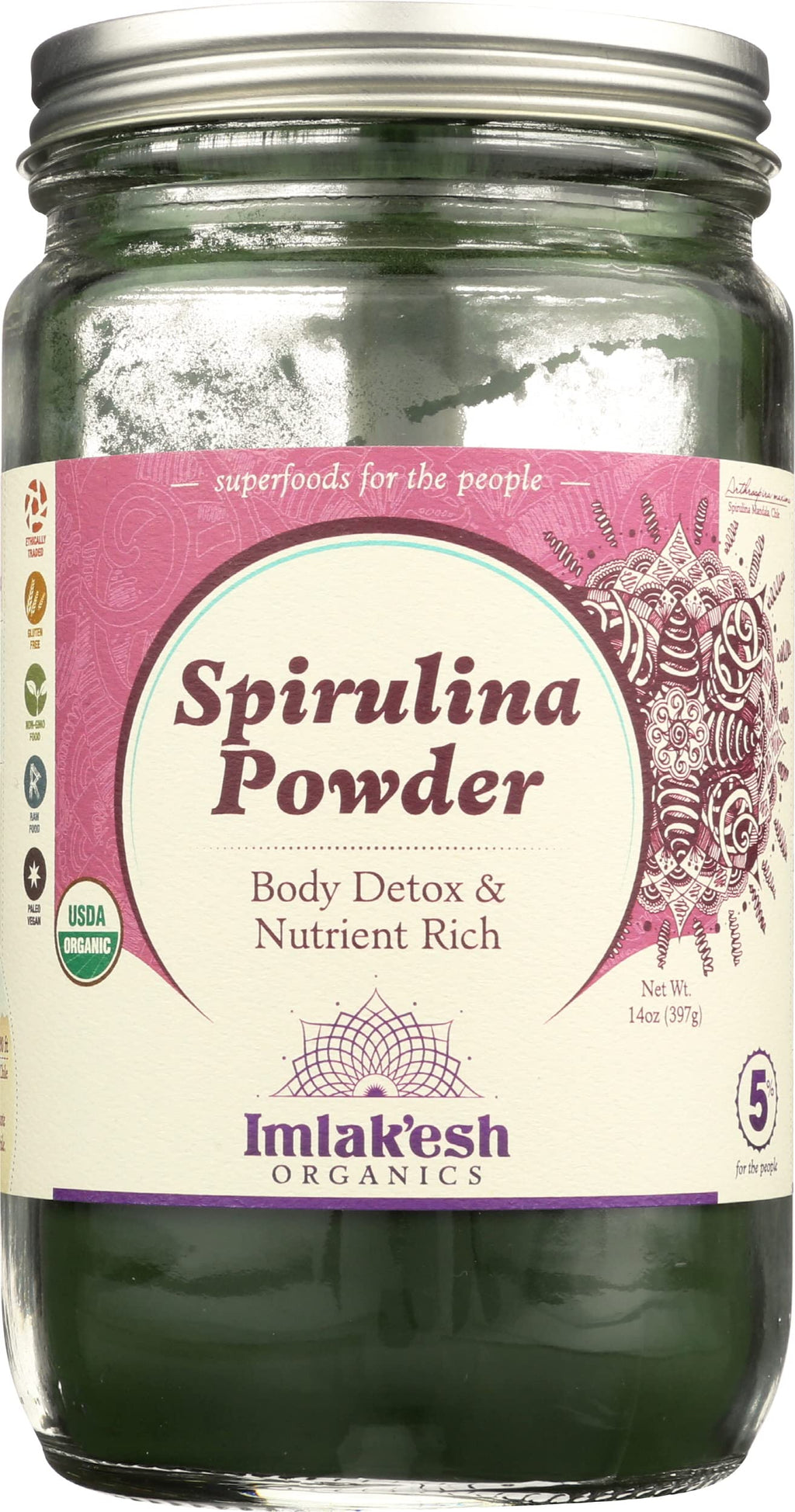 organic spirulina powder health benefits