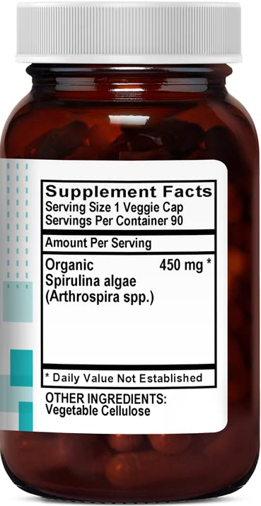 Organic spirulina powder health benefits